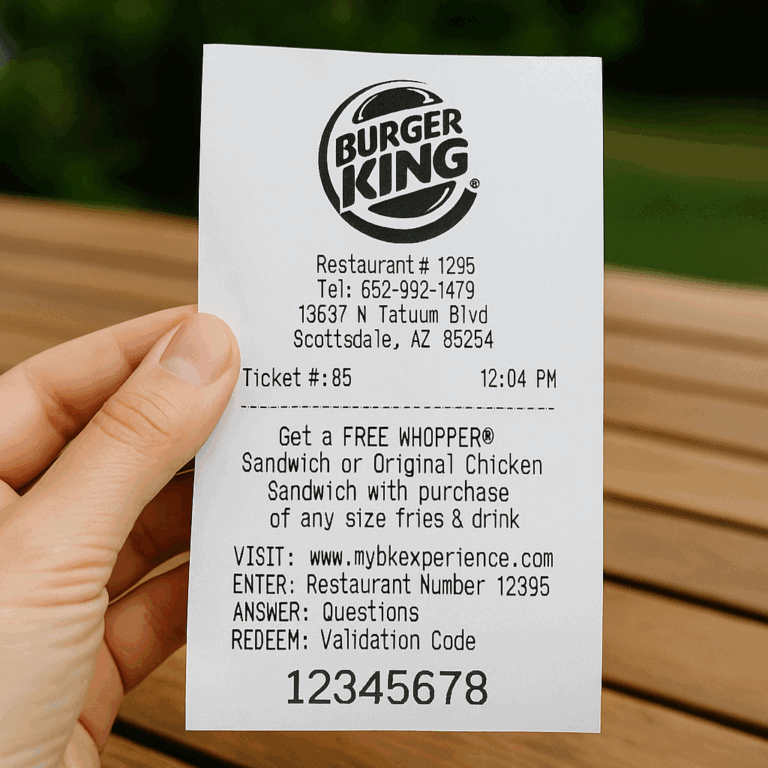 MyBKExperience.com - Burger King Survey (START NOW)